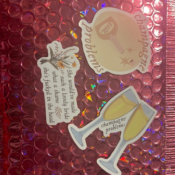 Design | Taylor Swift Champagne Problems Sticker Set | Poshmark
